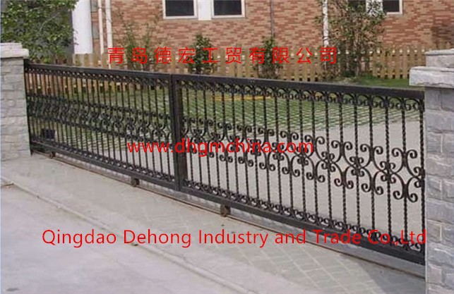 Luxury Powder Coating Wrought Iron Gates
